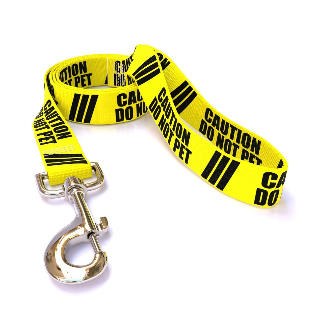 Caution Do Not Pet Dog Leash by Yellow Dog Design, Inc - Order Today at ...