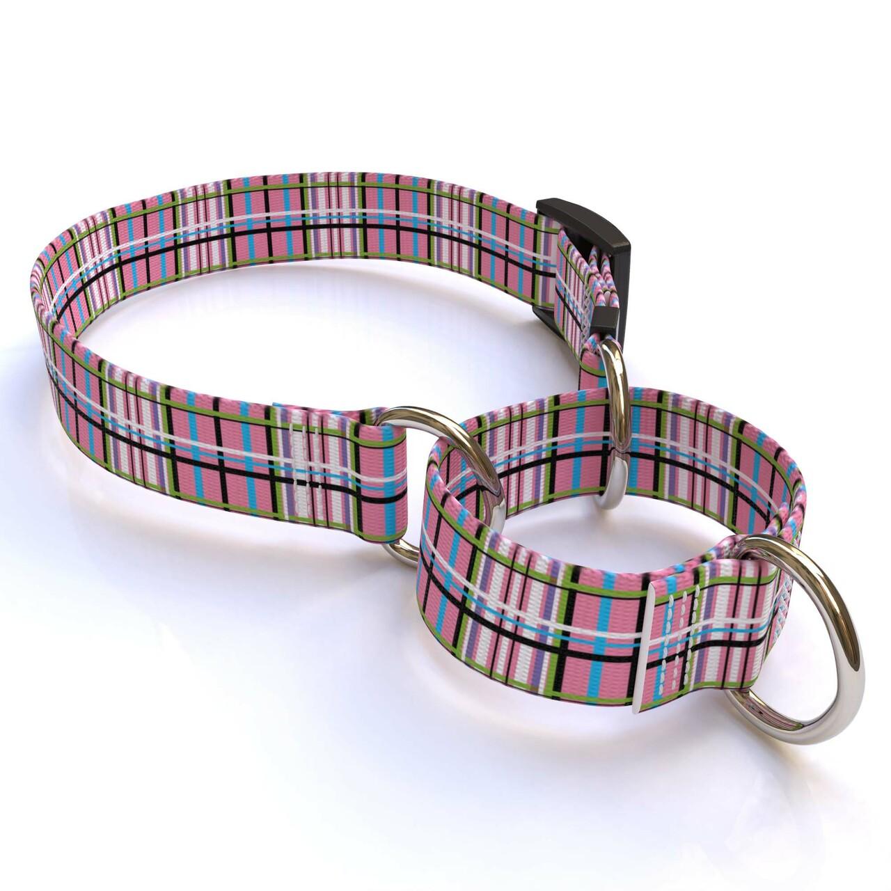 Circles Martingale Dog Collar by Yellow Dog Design